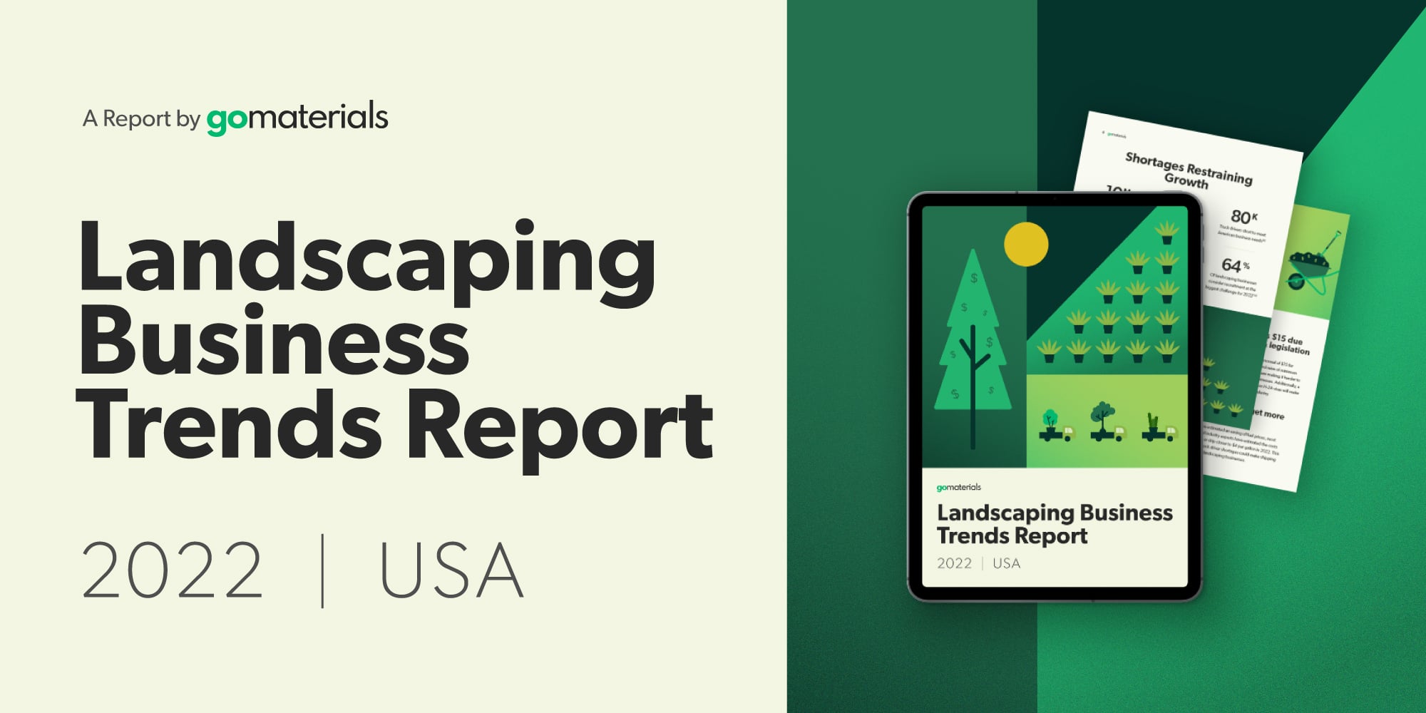 2022 Landscaping Business Trends Report - GoMaterials